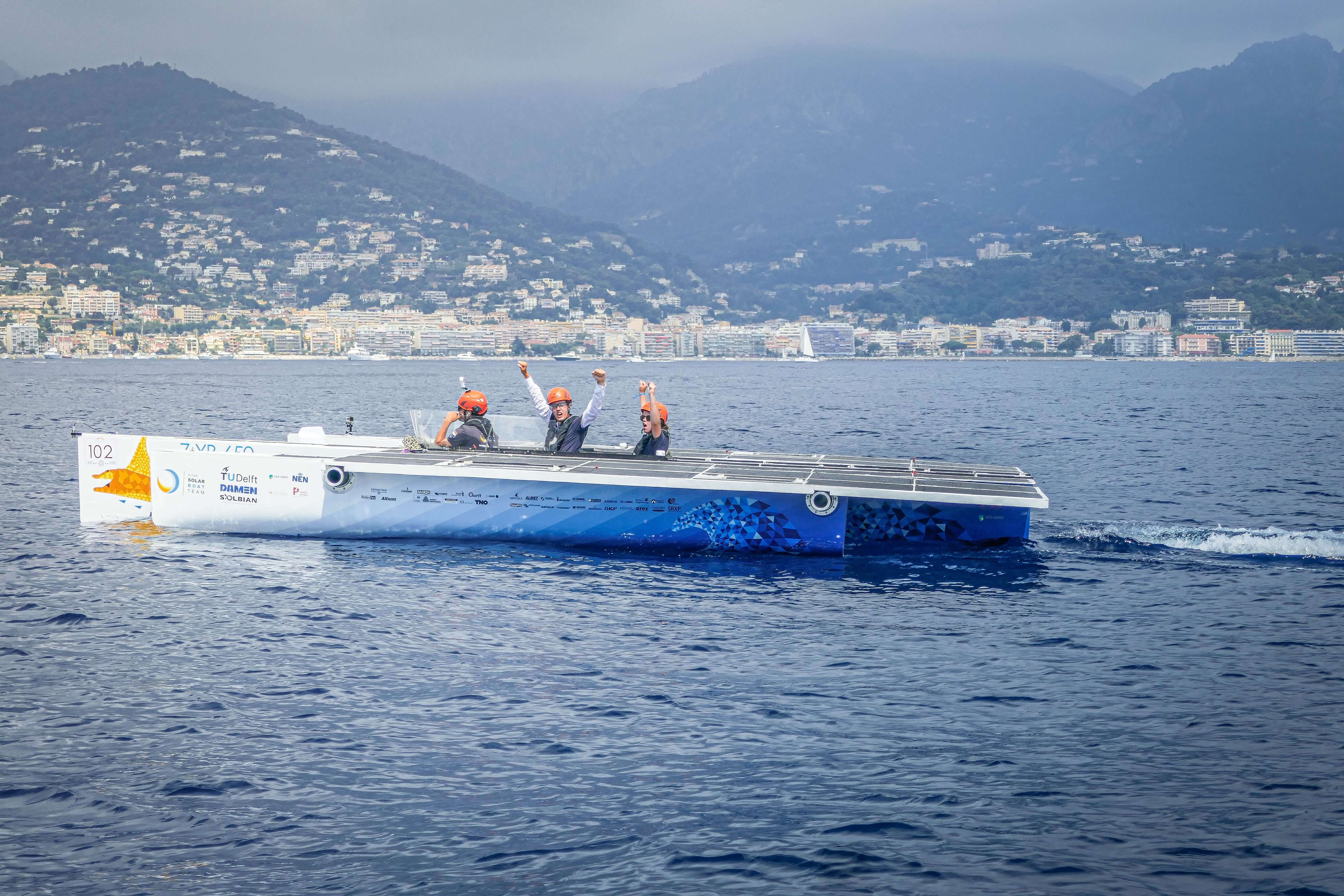 TU Delft Solar Boat Team: World champion in offshore solar boat racing ...