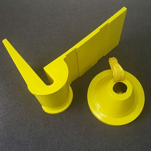 Polyurethane plugs and hang-offs for Rentel offshore wind farm - Ridderflex